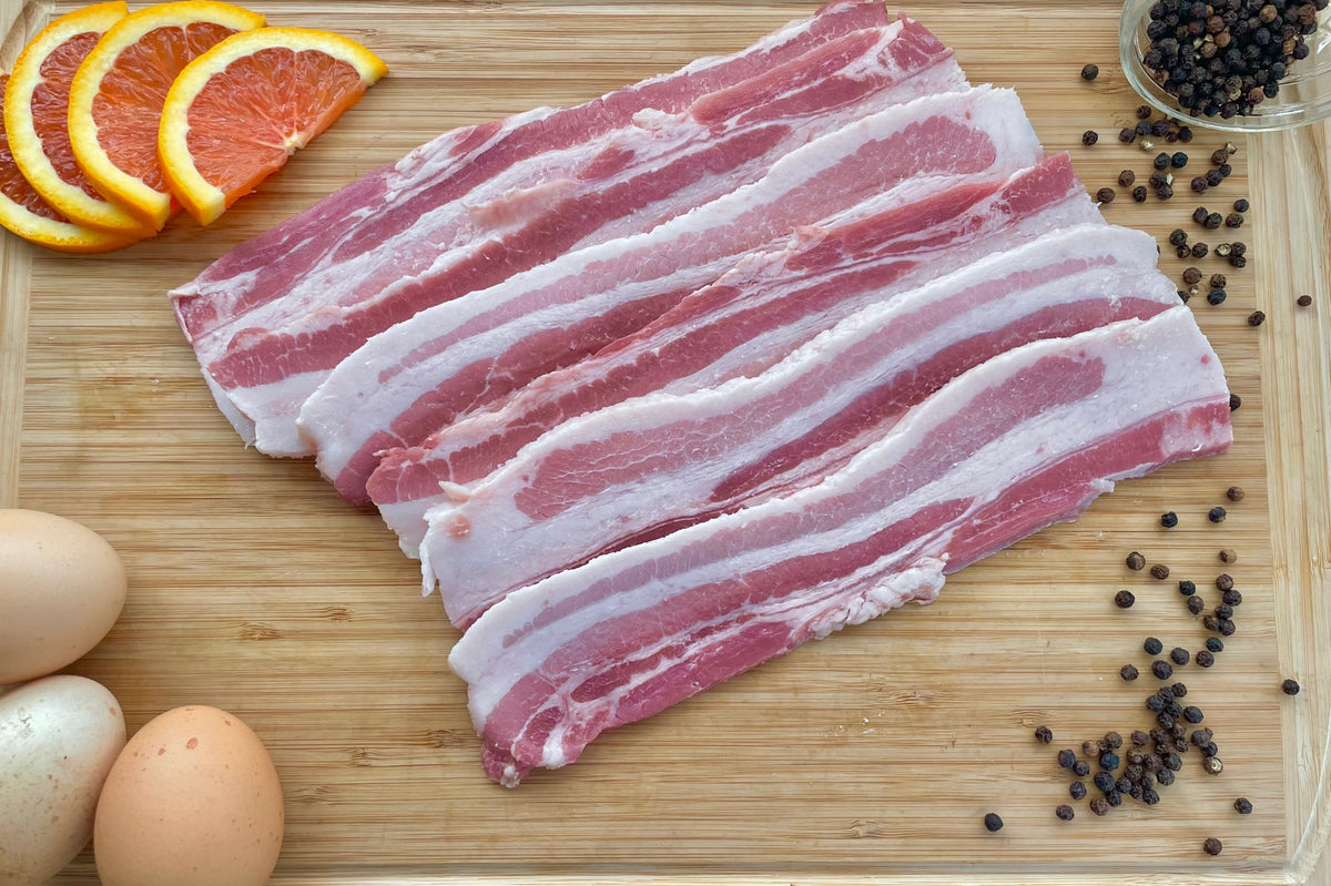 Smoked Bacon – Honest Fish Farm